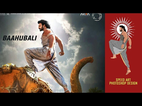 Baahubali 2- Vector Minimalistic Artwork | Speed Art | GraphicsD ...
