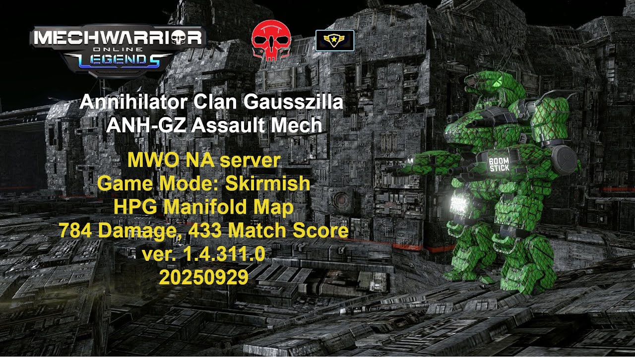 🤖 MechWarrior Online - AC Gausszilla ANH-GZ - You have caused us great ...
