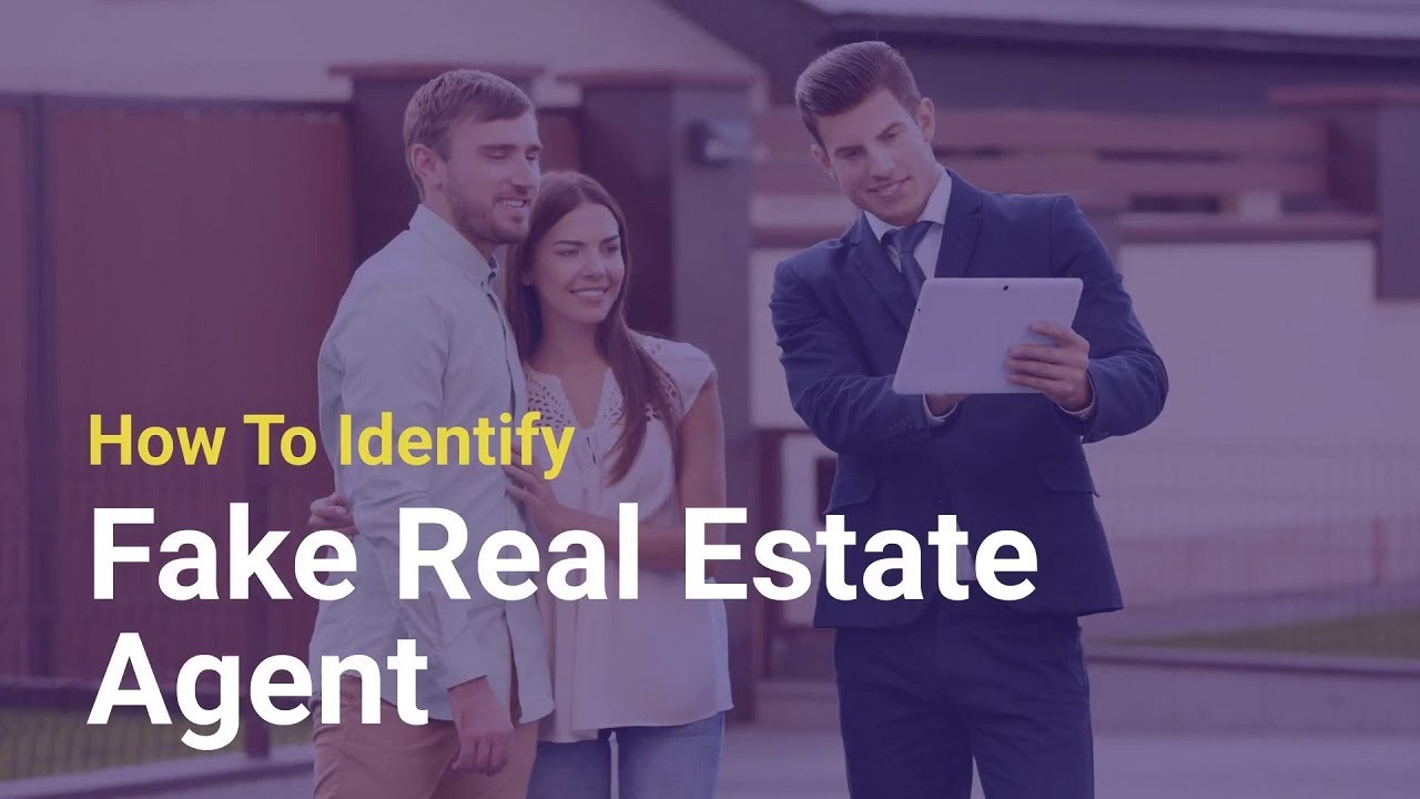 How to Identify a Fake Real Estate Agent - Stay Alert! - YouTube