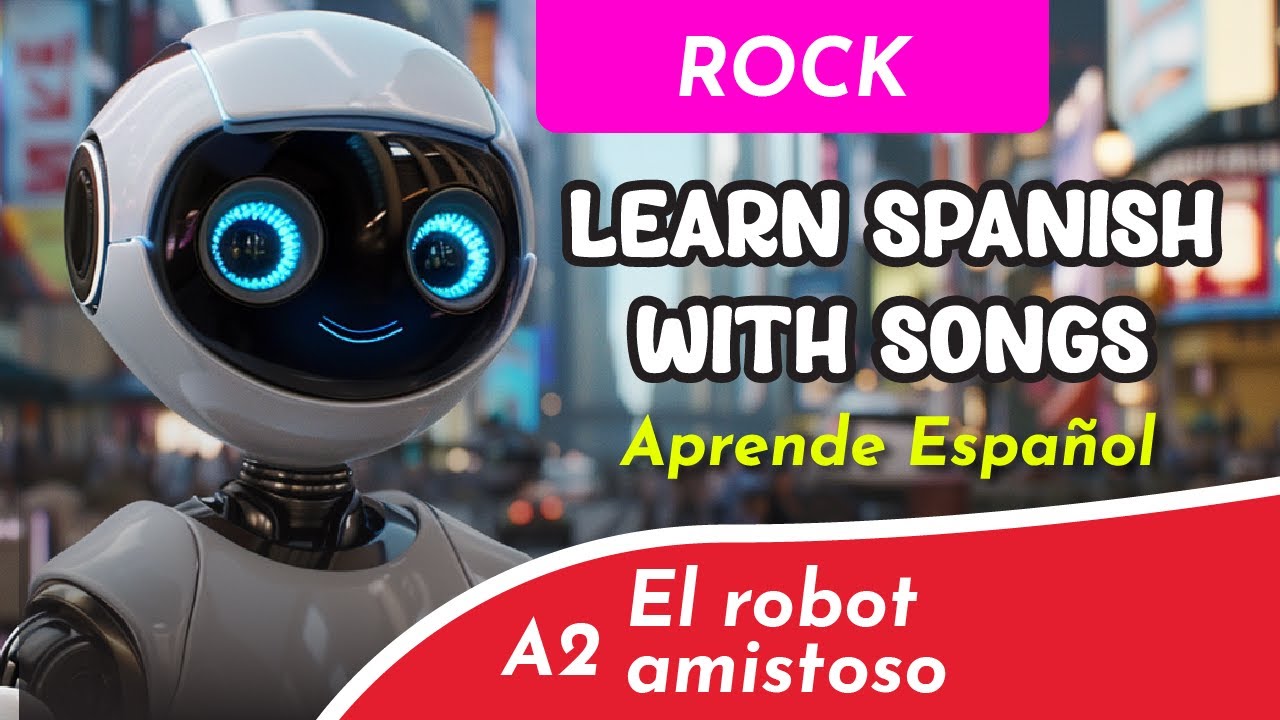 Robot Amistoso - The Robot Song - Learn Spanish singing with song ...
