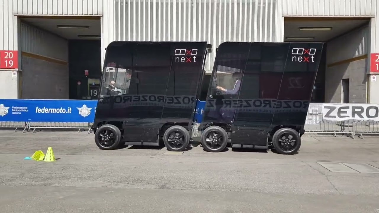 Next pods at Bologna E-Tech fair - YouTube