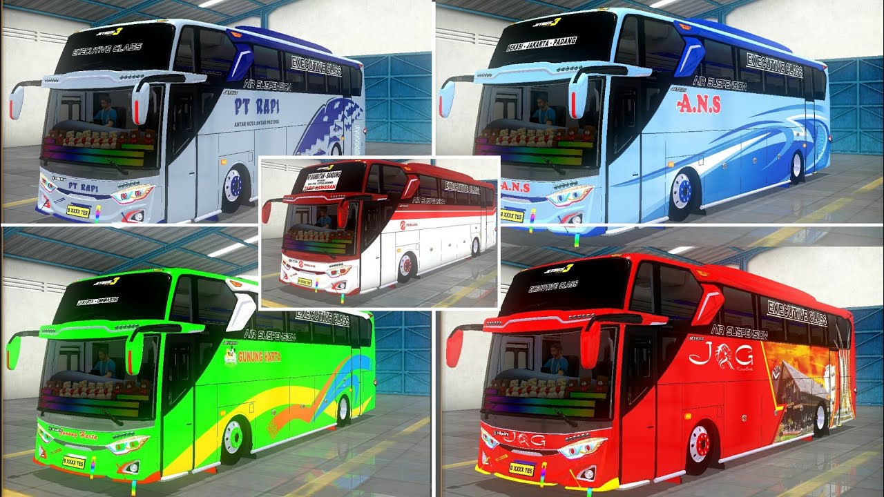 SHARE 5 LIVERY MOD BUS JB3 SPESIAL DUA PUTRA "PUTRA GRESIK" LINK GOOGLE ...