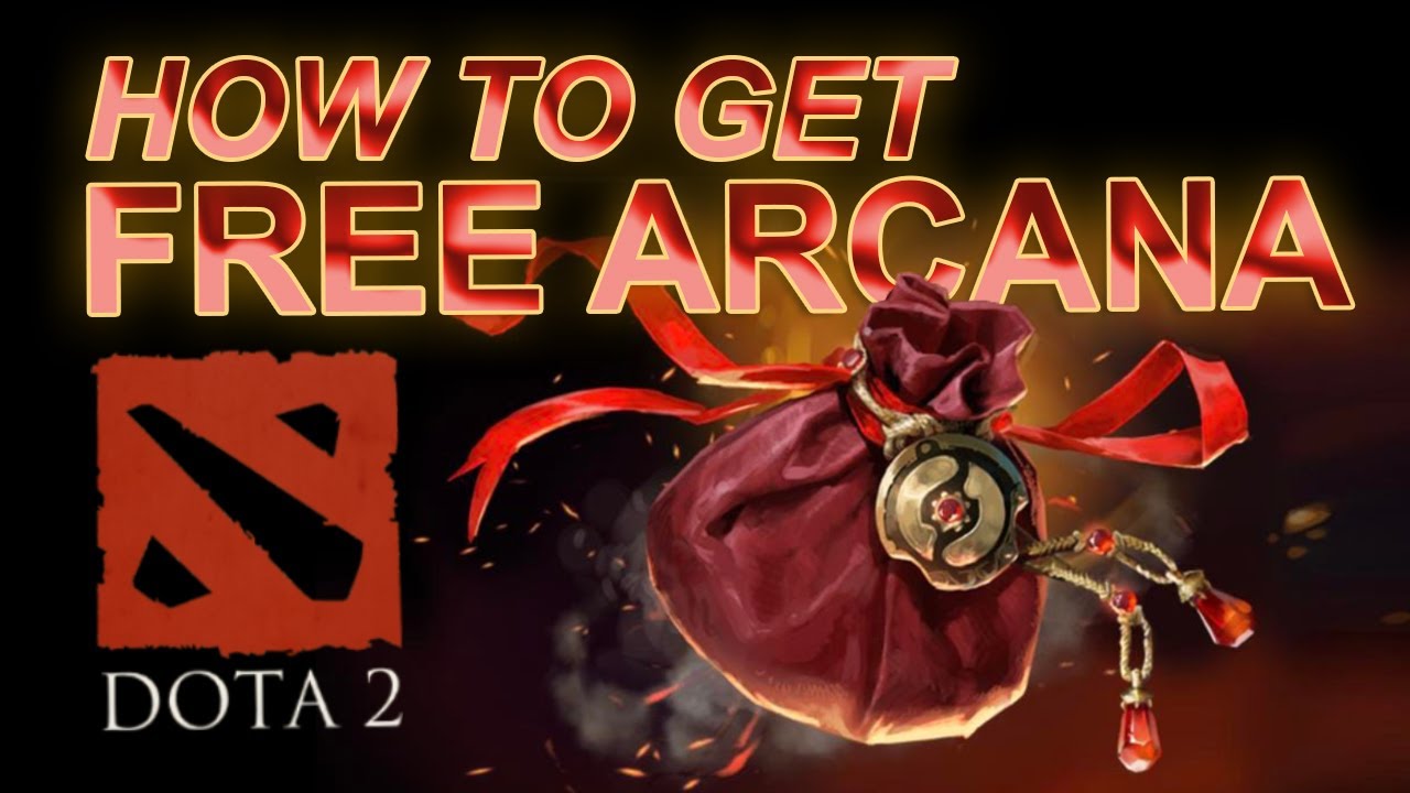 HOW TO GET FREE ARCANA - DOTA 2 TI1 - YouTube