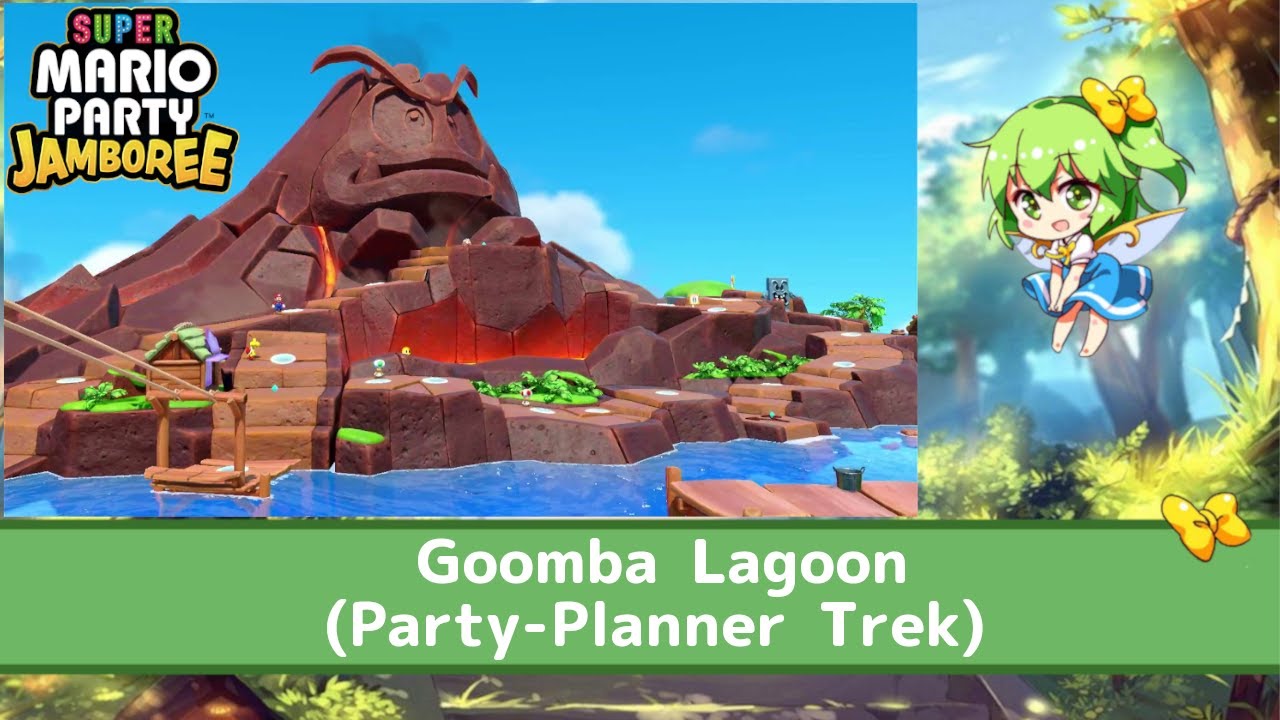 Super Mario Party Jamboree - Goomba Lagoon (Party-Planner Trek) - YouTube