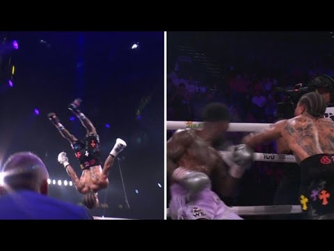 Gervonta Tank Davis Destroys Frank Martin In 8th Round Knockout! - YouTube