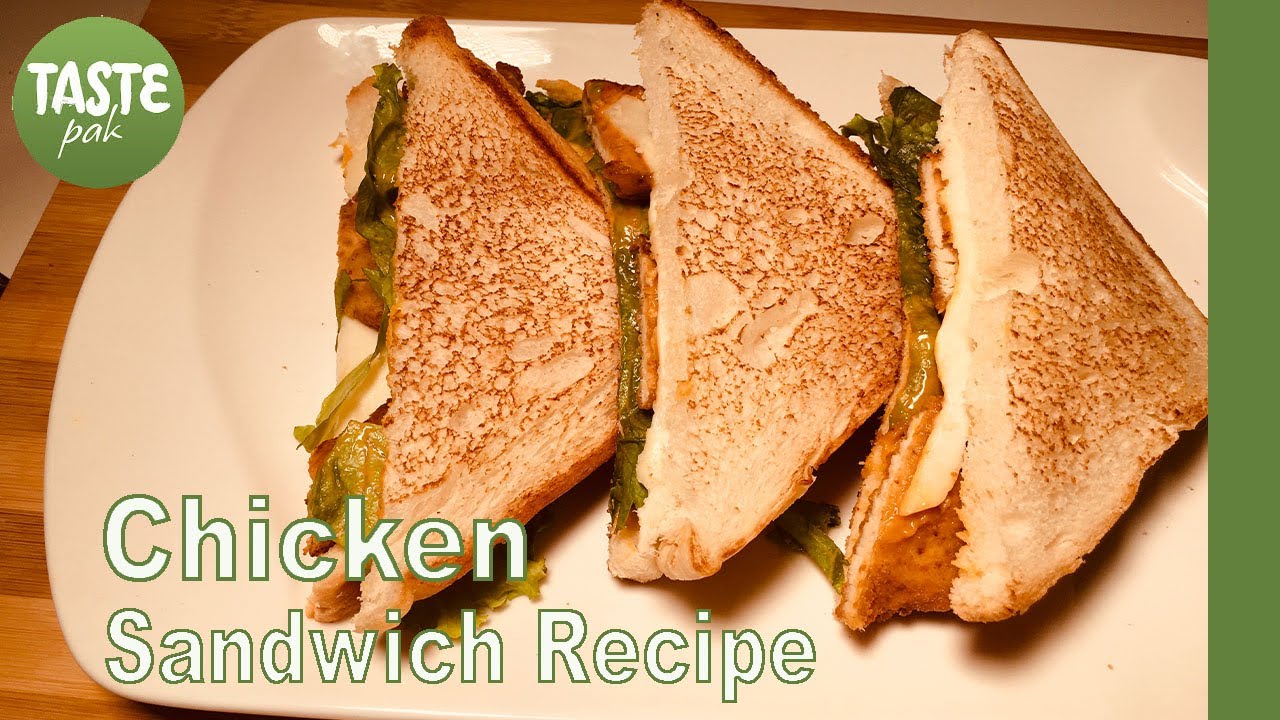 how to Make Chicken Sandwich Recipe | Easy Spicy Chicken Sandwich By ...