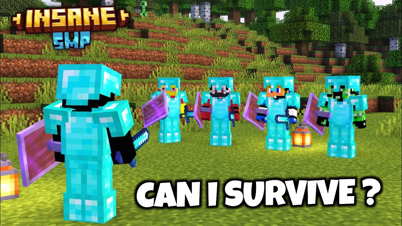 Can I Survive In This Deadliest Minecraft SMP || Start Of Insane SMP EP ...