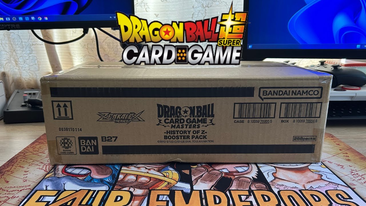 BIG DRAGON BALL SUPER TCG CASE OPENING! - YouTube