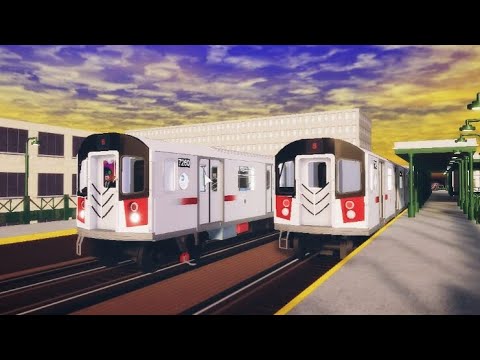 Roblox Joe's Subway Trials: Trains at South Hall Station (R62A, R142 ...