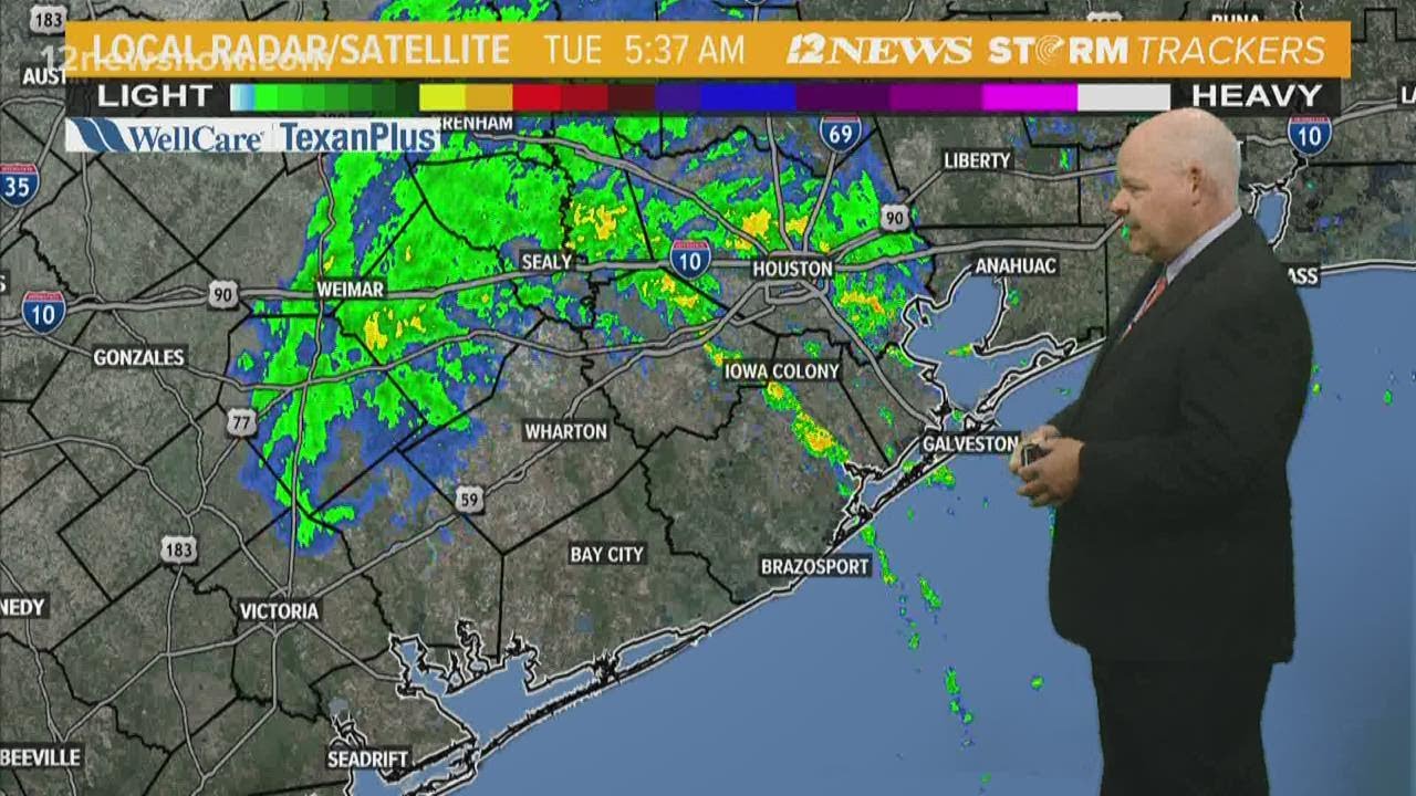 Tropical Storm Beta makes landfall overnight, expected to weaken - YouTube