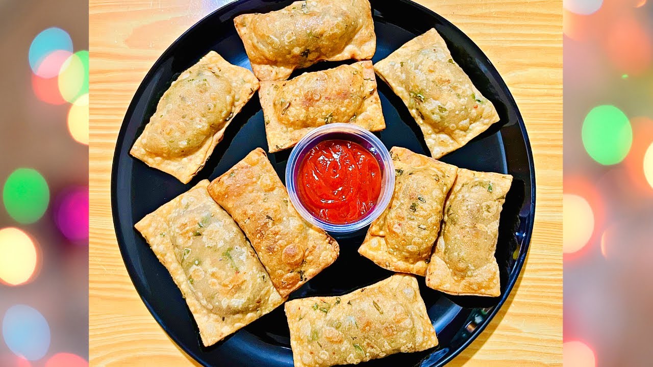 Mini Samosa recipe with wheat flour | Aloo Samosa | Pocket Samosa ...