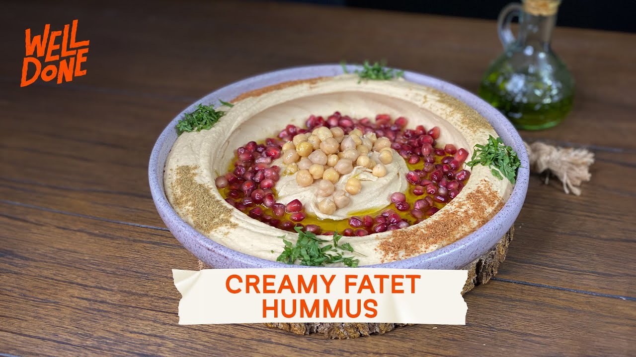 How to make Fatet #Hummus, a Middle Eastern #chickpeas dish 🤩 ️ - YouTube
