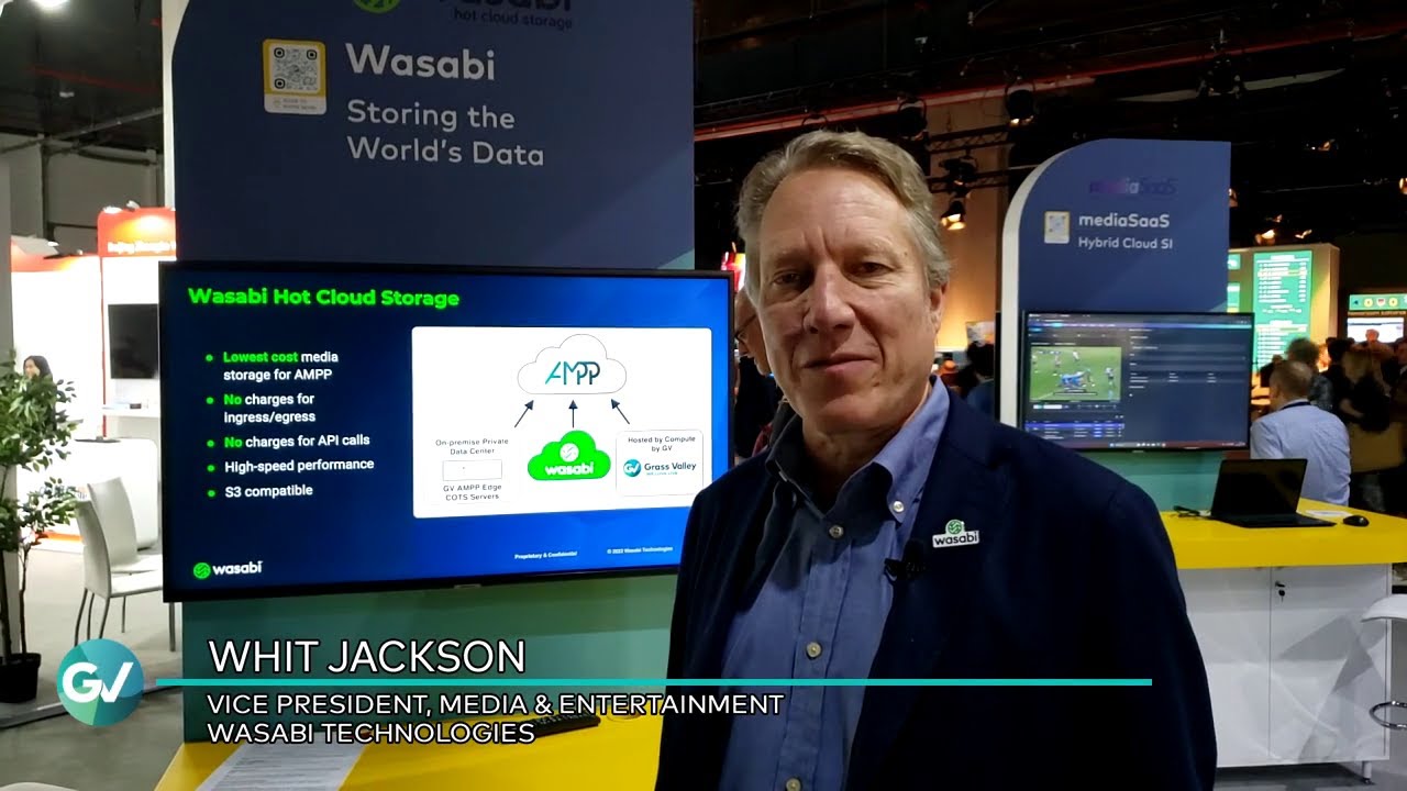 Wasabi Technologies Hot Cloud Storage for AMPP - YouTube