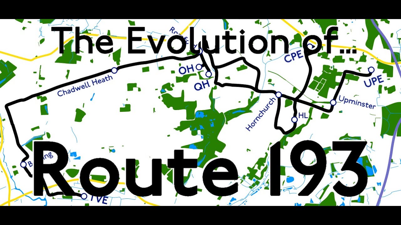 The evolution of Route 193 (1934 - 2020) - YouTube