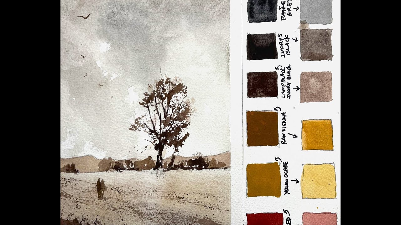 New "Art Graf" Watercolor Paint Set Review & HOW TO USE IT! - YouTube