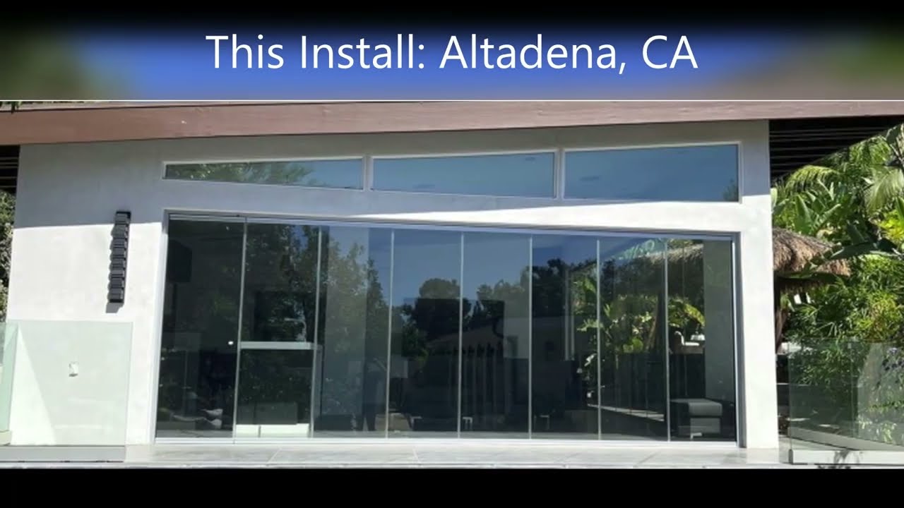 Folding, Sliding, Panoramic Patio Doors Los Angeles County, Altadena ...