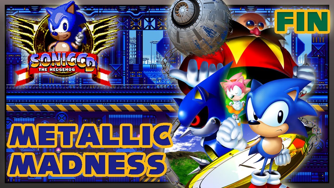 Sonic CD Finale - Metallic Madness - YouTube