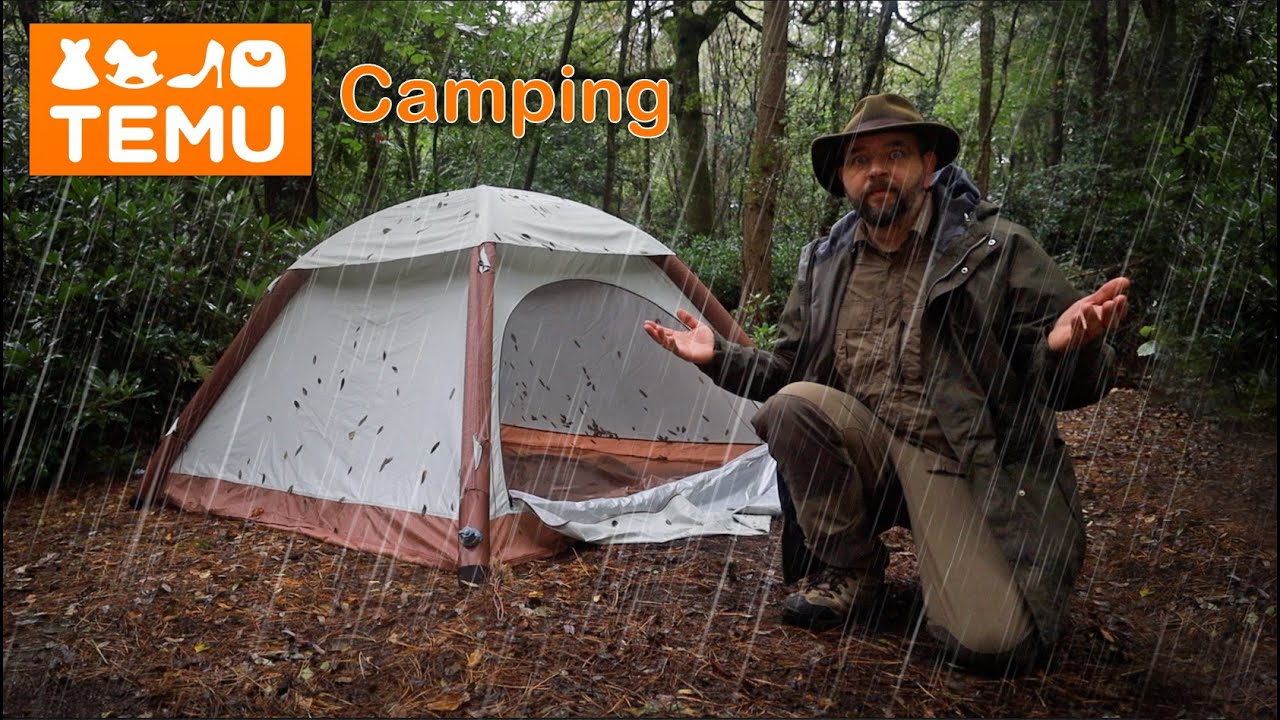Was Camping with TEMU a BIG Mistake - YouTube