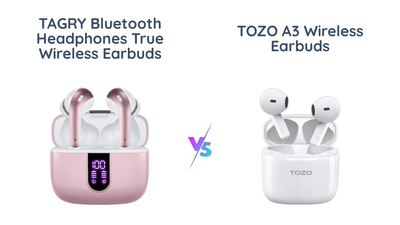 TAGRY vs TOZO: Wireless Earbuds Comparison - YouTube