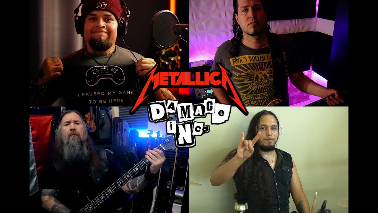 Metallica - Damage Inc ( Collab Cover ) - YouTube