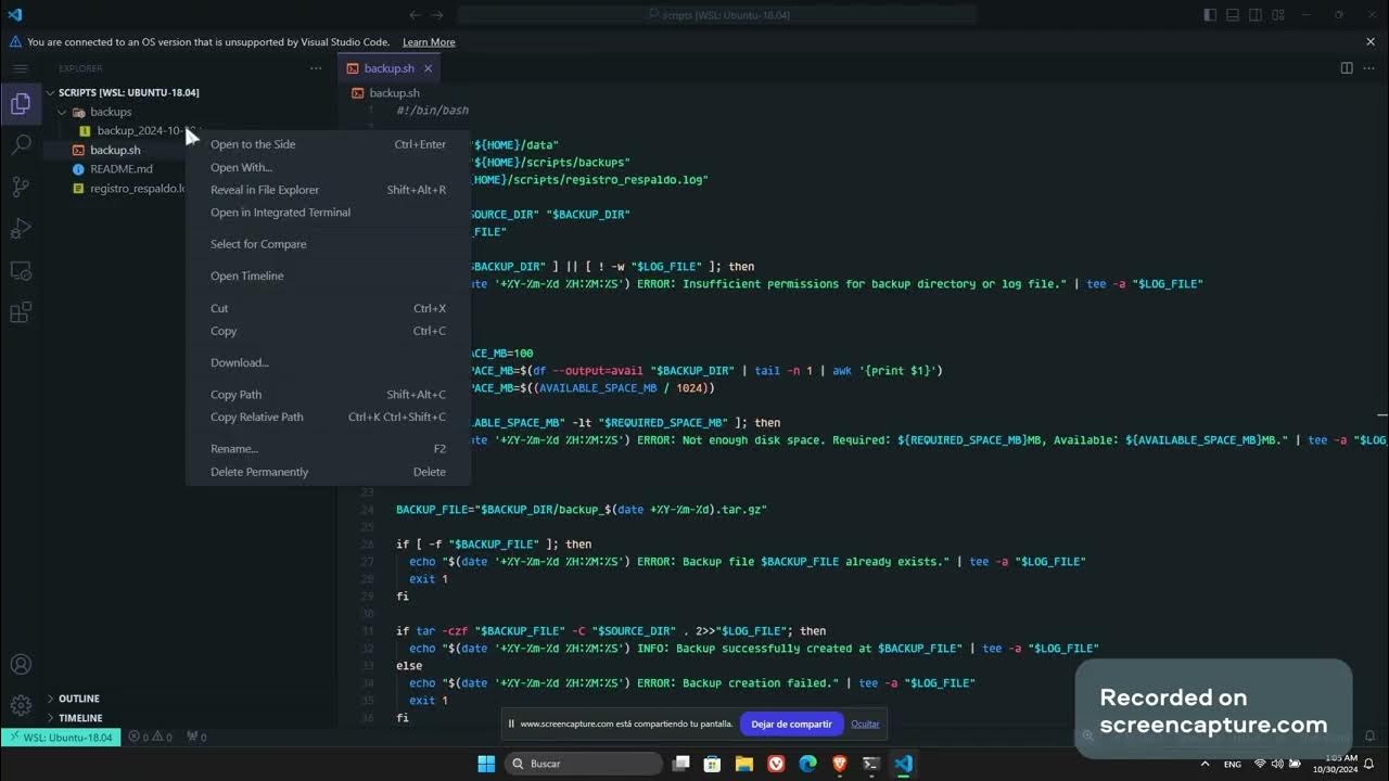 Linux Backup Automation Script - YouTube