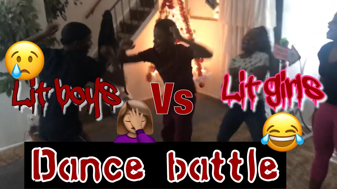 The Lit Boys Challenged The lit Girls To A Dance Battle - YouTube