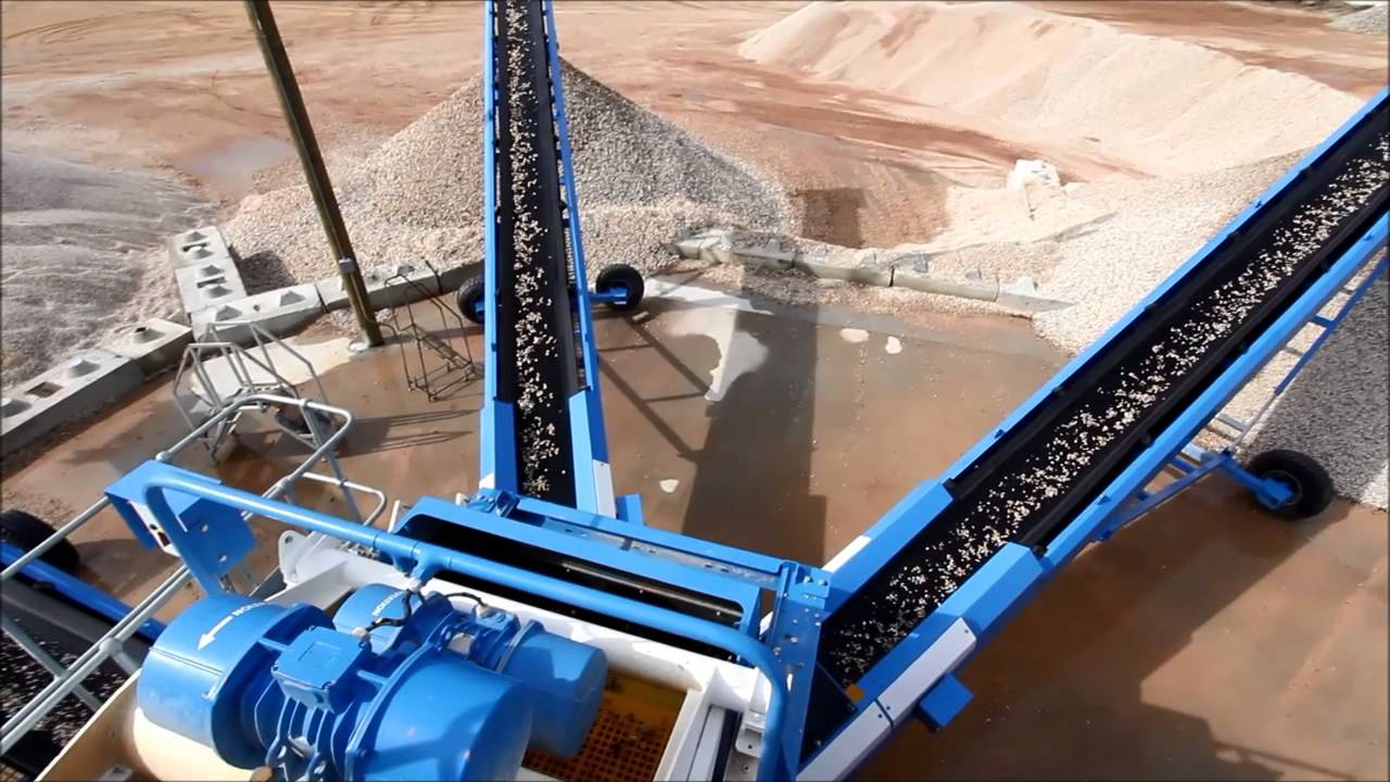 CDE M4500 wash plant, North Carolina - YouTube