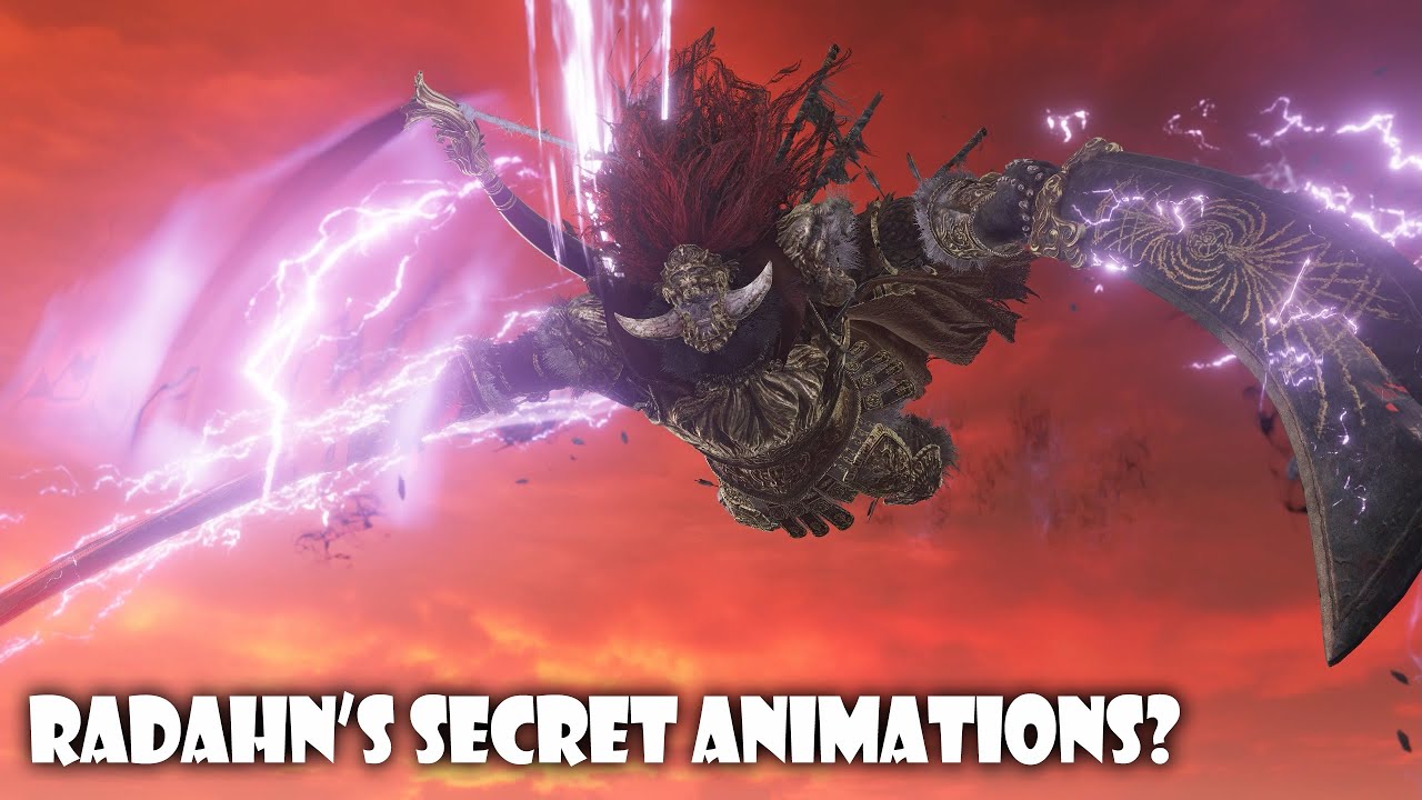 Did You Know Radahn Could do THIS? (Cut Content) - Elden Ring - YouTube