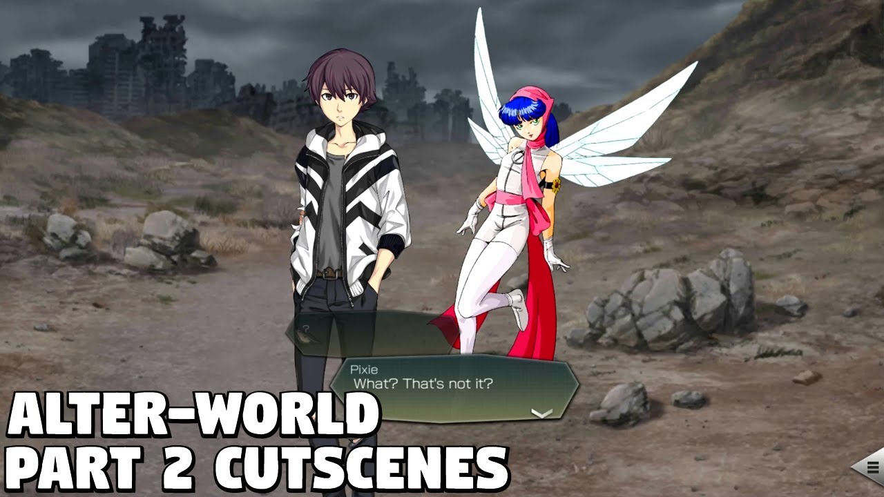 Shin Megami Tensei Liberation Dx2 - Alter-World Part 2 CUTSCENES - YouTube