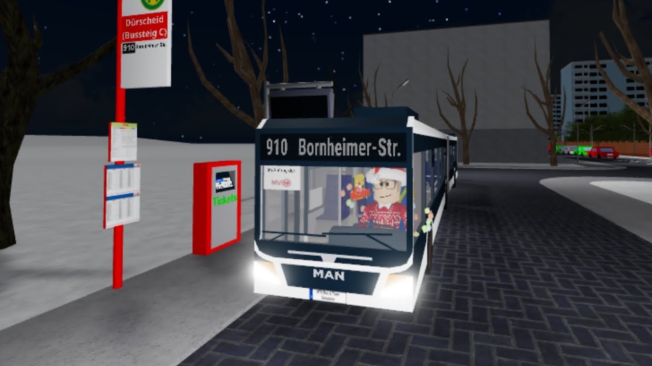 Buslinie 910 bei MVB in Roblox Hin und Zurück. [Roblox | MVB] - YouTube