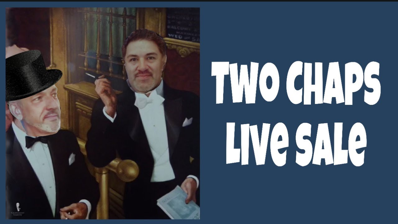Two Chaps Live Sale with Scott and David - YouTube