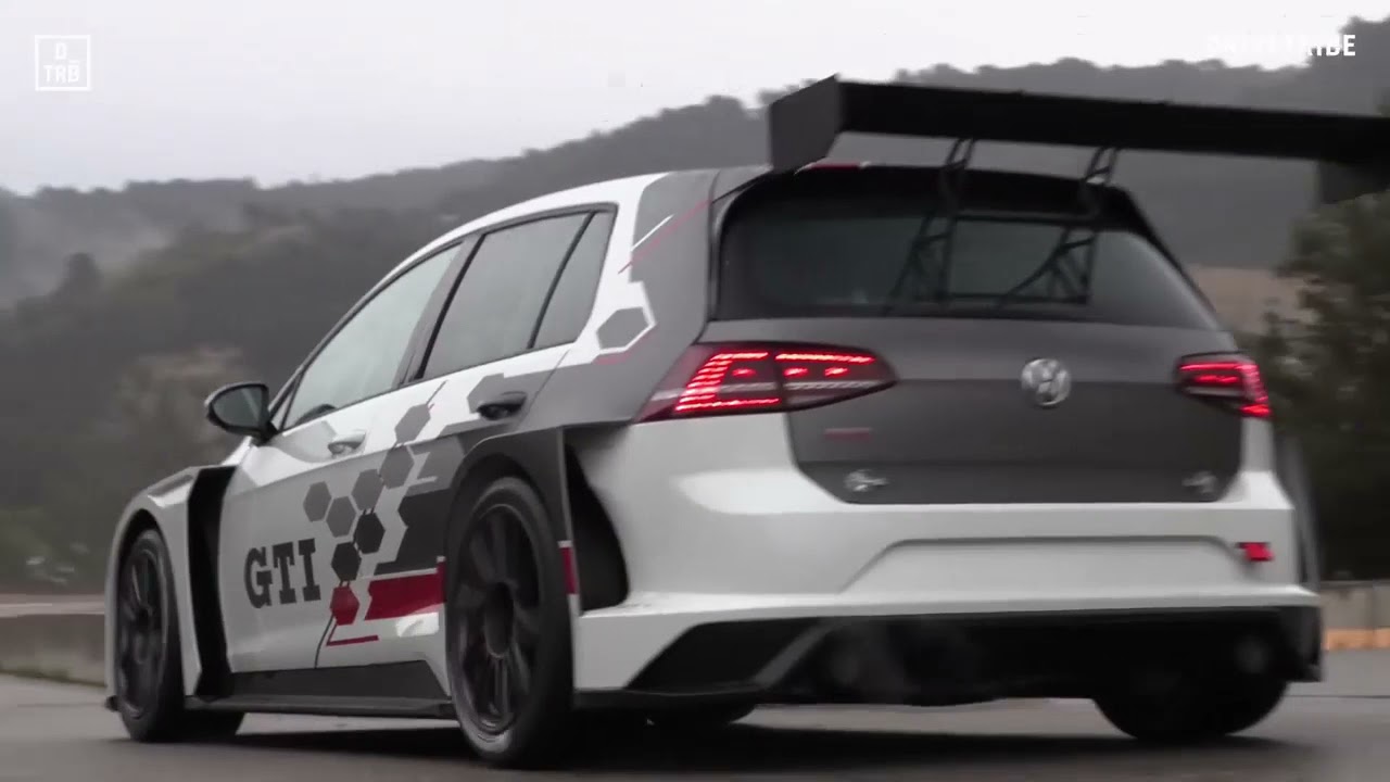 Introducing the Volkswagen Golf GTI TCR Race Car - YouTube