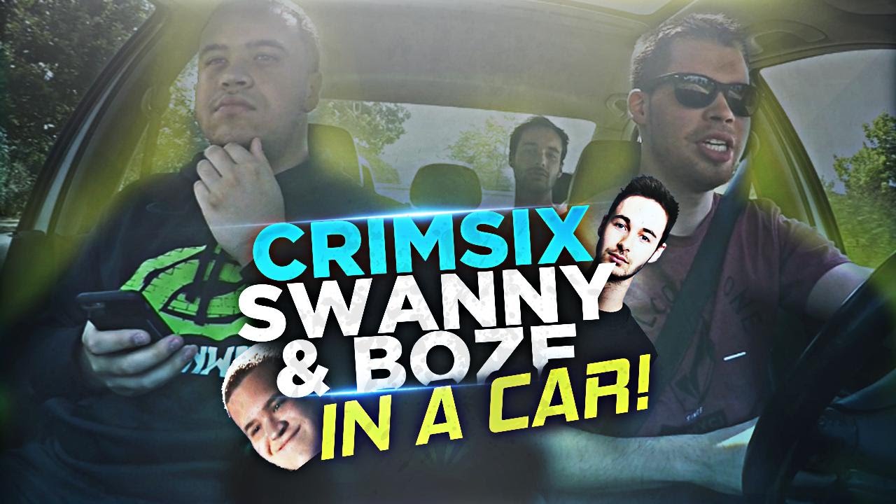Car Ride with Swanny, Boze, and Crimsix! - YouTube