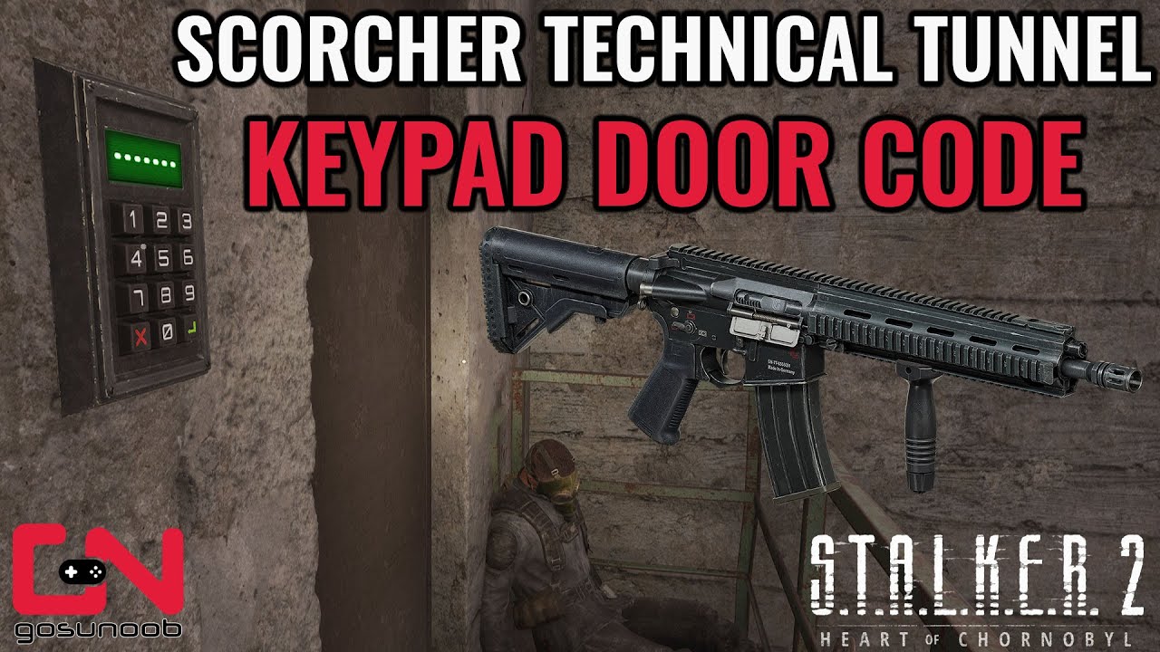 Stalker 2 Scorcher Technical Tunnel Keypad Door Code - YouTube