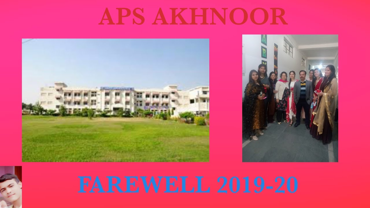 APS AKHNOOR farewell full fun 2019-2020 - YouTube