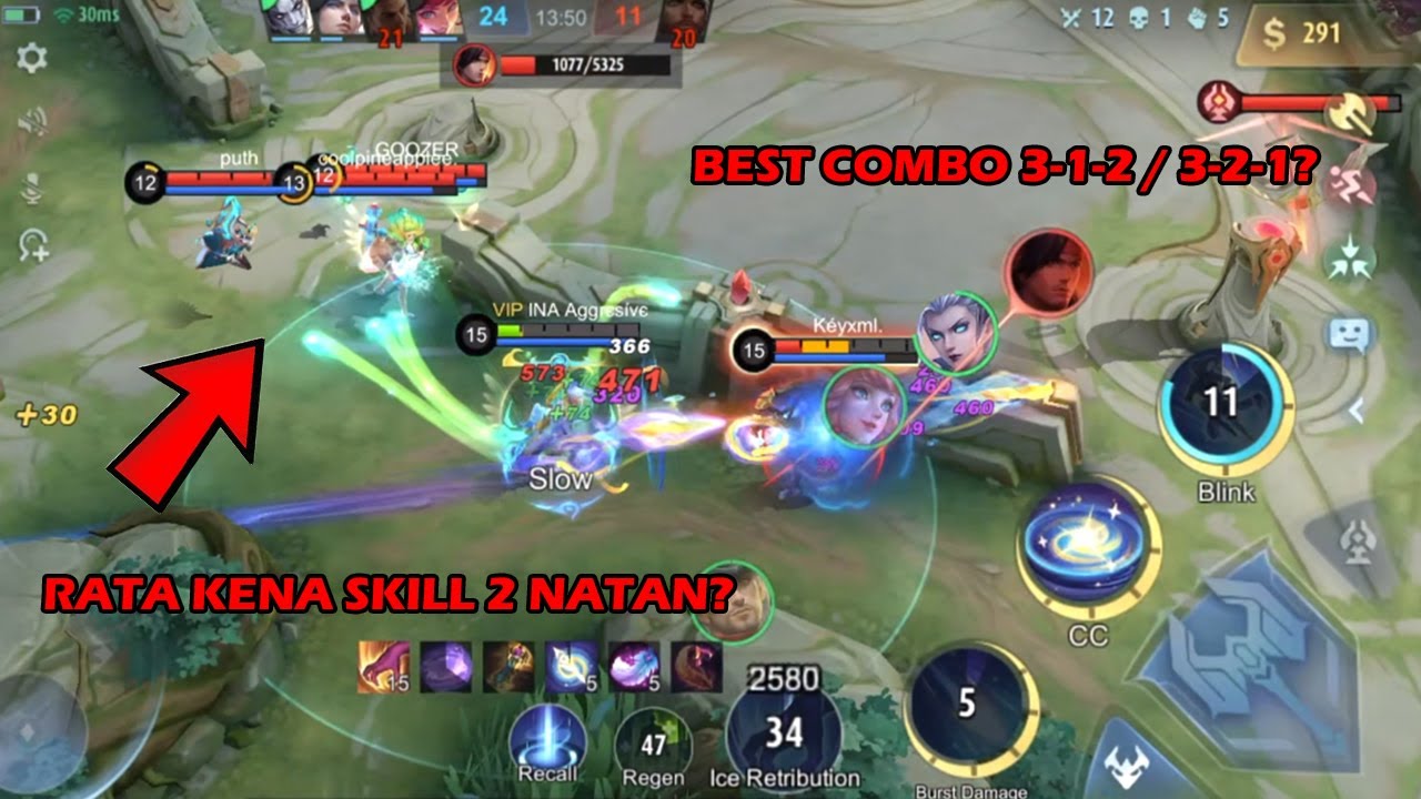 TUTORIAL COMBO NATAN BY : NATAN AGGRESIVE | TOP GLOBAL NATAN | MLBB - YouTube