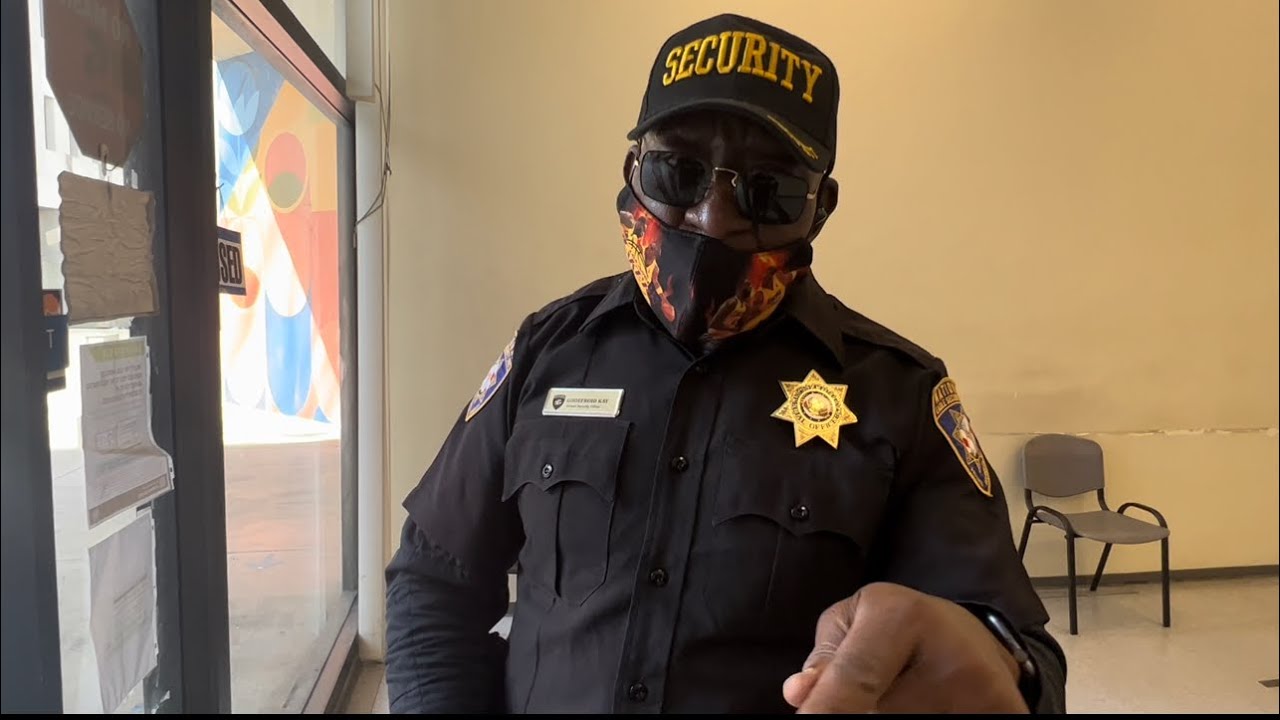 Triggered Security Guard you can’t come in the lobby leave now !!! Your ...