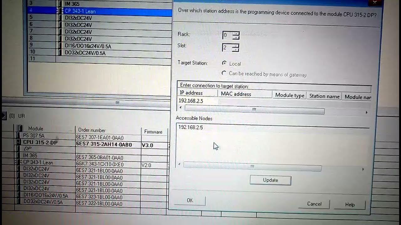 Edit Ethernet Node | Assign IP Add | Name PLC in Simatic Manager - Part2 - YouTube