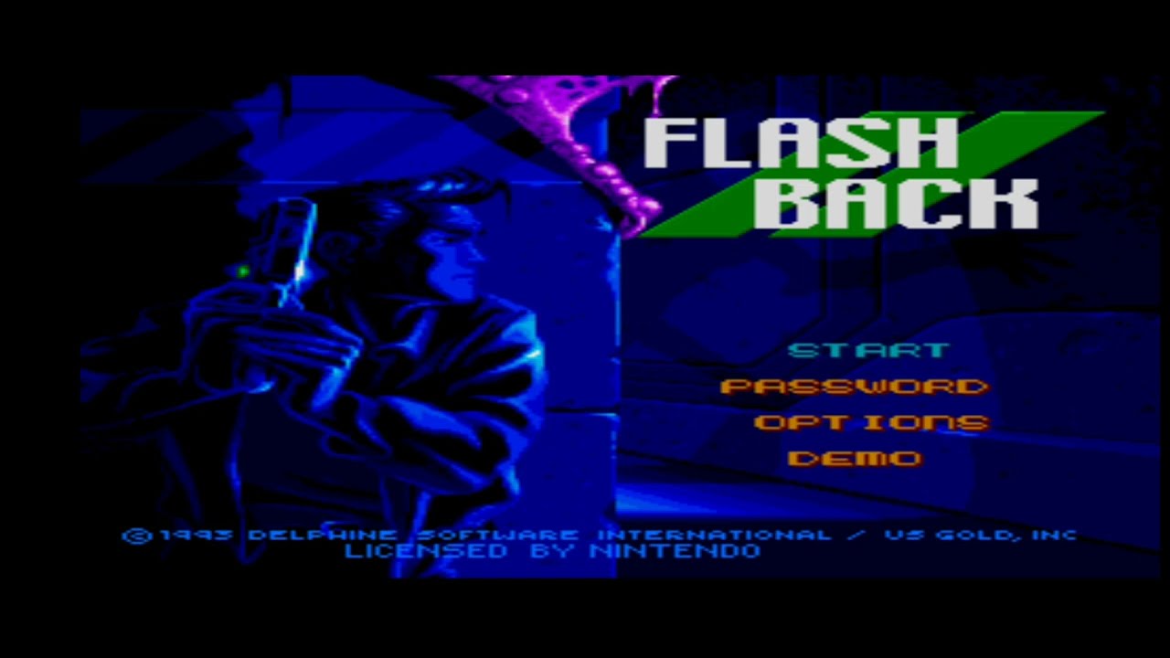 Flashback [Super Nintendo - intro | music | demo gameplay] - YouTube