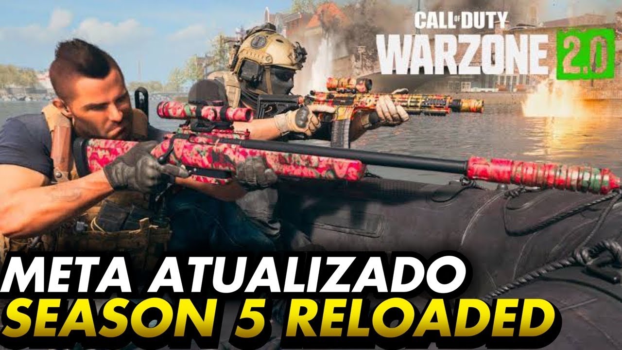 AS MELHORES CLASSES - META ATUALIZADO COD WARZONE SEASON 5 RELOADED ...