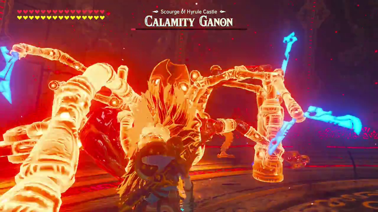 The Legend of Zelda: Breath of the Wild Boss 14 (Final Boss) - Calamity ...