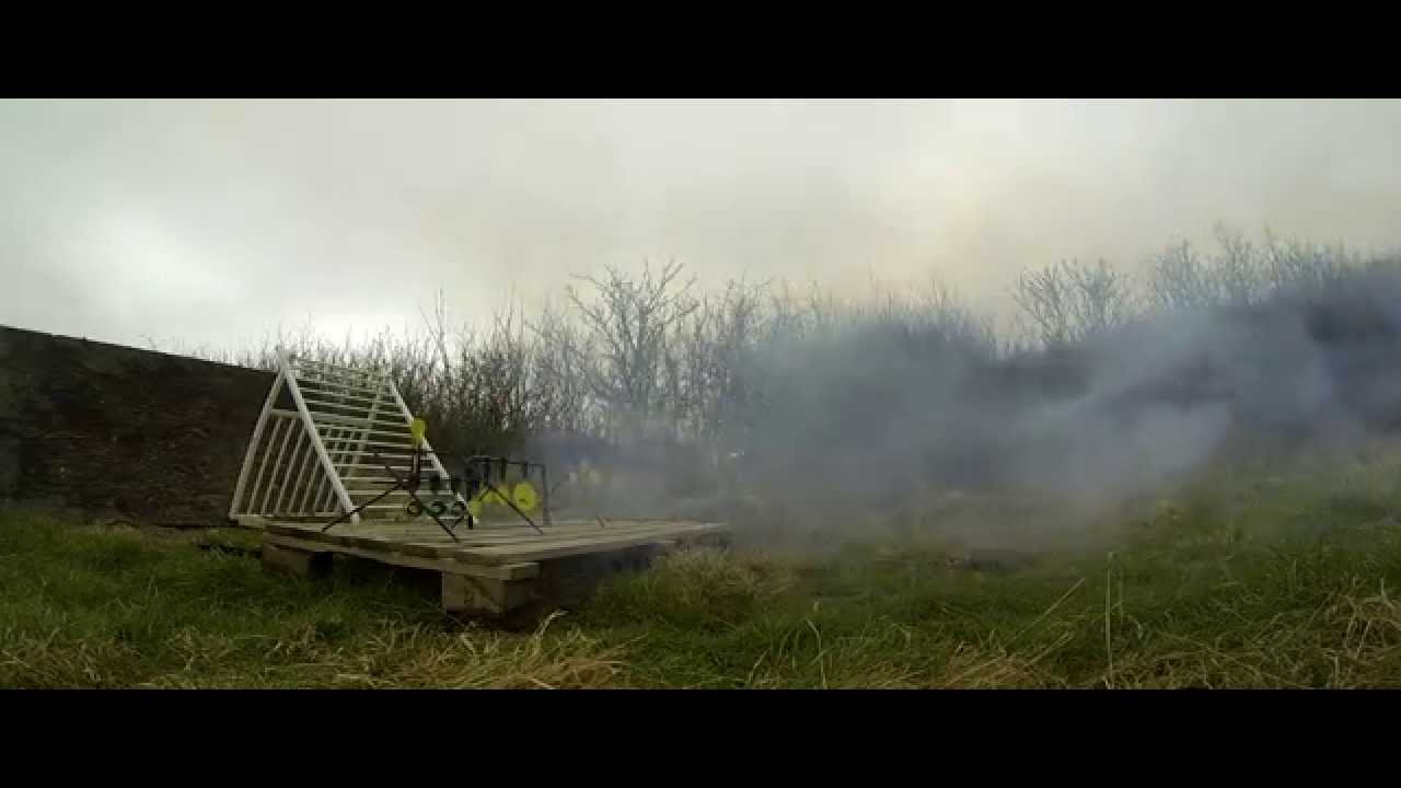 Air Rifle Shooting part 1 (SMK XS79 - PCP mod & BSA R-10) - YouTube