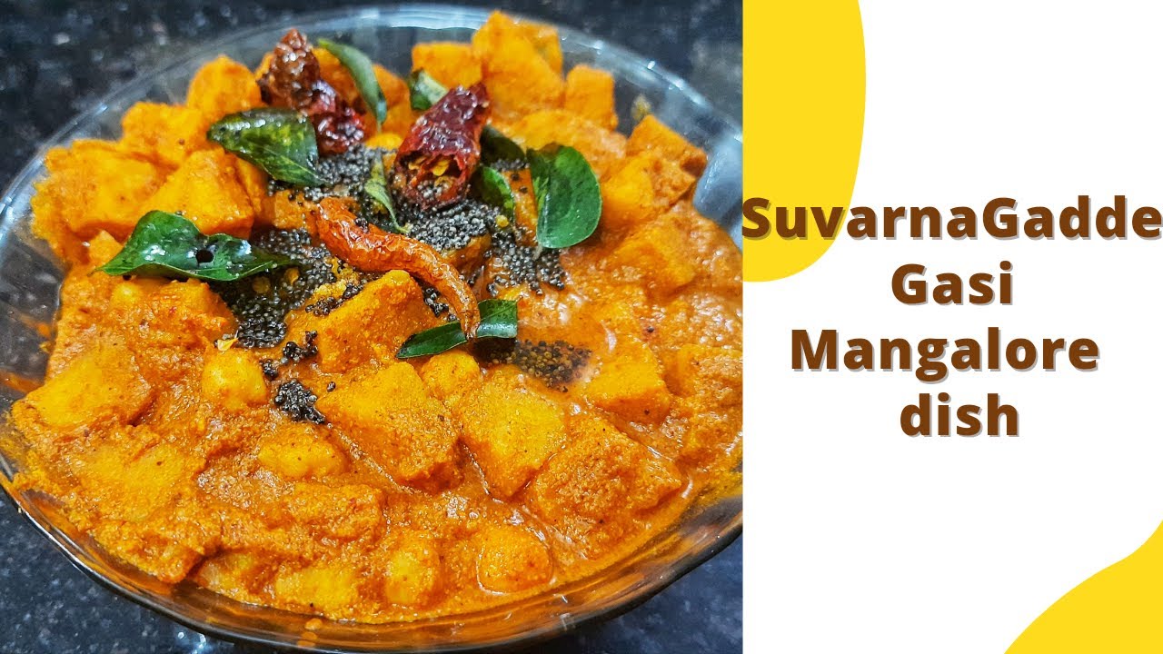 Suvarnagadde Gasi Mangalore dish|Elephant Yum curry|Jimikand|Suran ...