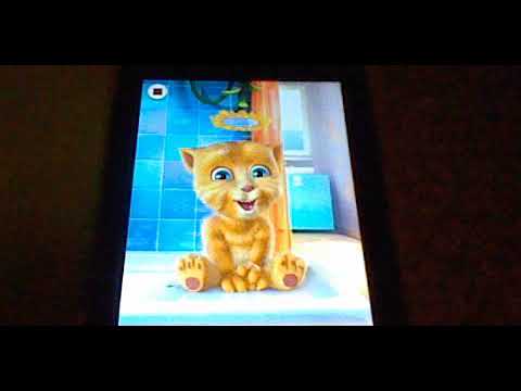 Talking ginger keep laugh when the foot touch - YouTube