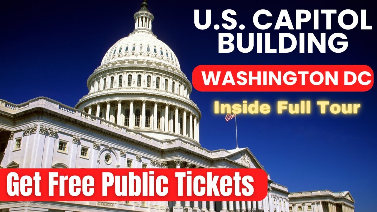 The US Capitol Building | How to Get Free Tickets For Inside Tour ...