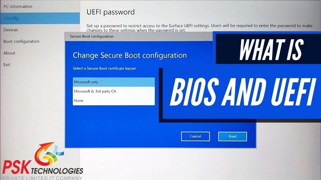 What Is BIOS & UEFI In Computer ? - YouTube