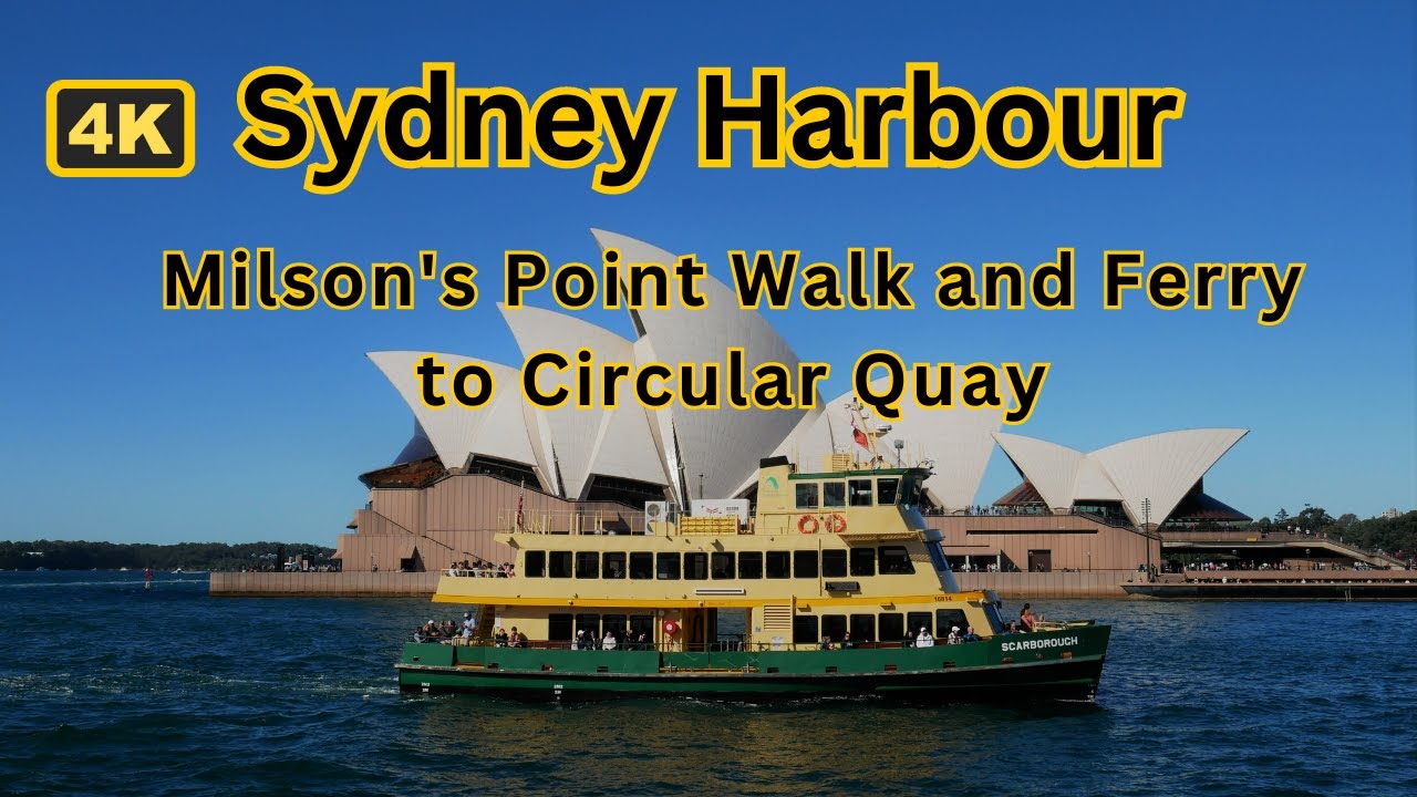 Milsons Point Walking Tour and Ferry to Circular Quay || Sydney, Australia - YouTube