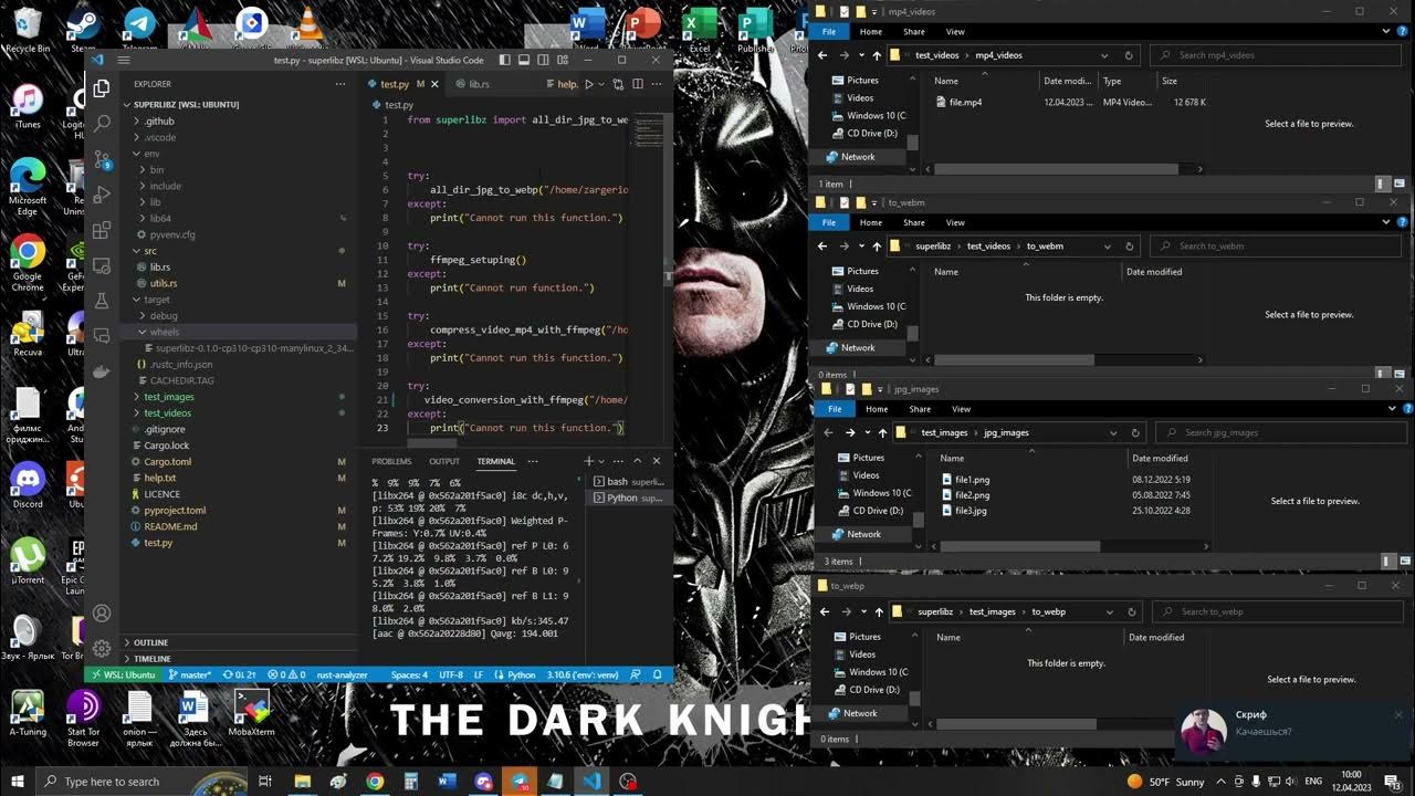 Python Libary With Rust Pyo3 Youtube