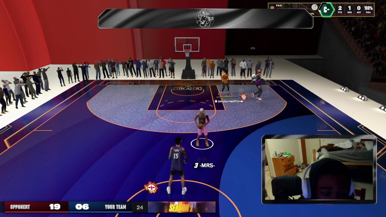 2K SEASON 1 THEATER 1V1 COURT - YouTube