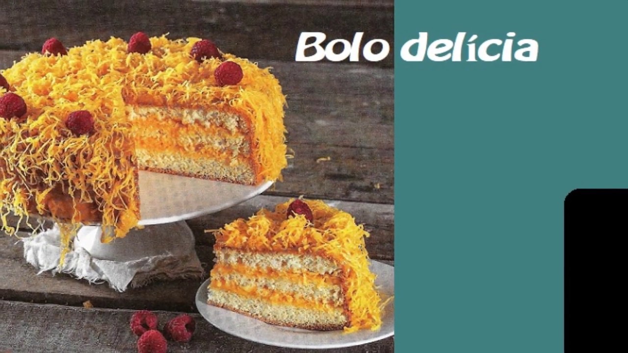 BOLO DELÍCIA - RECEITAS - YouTube